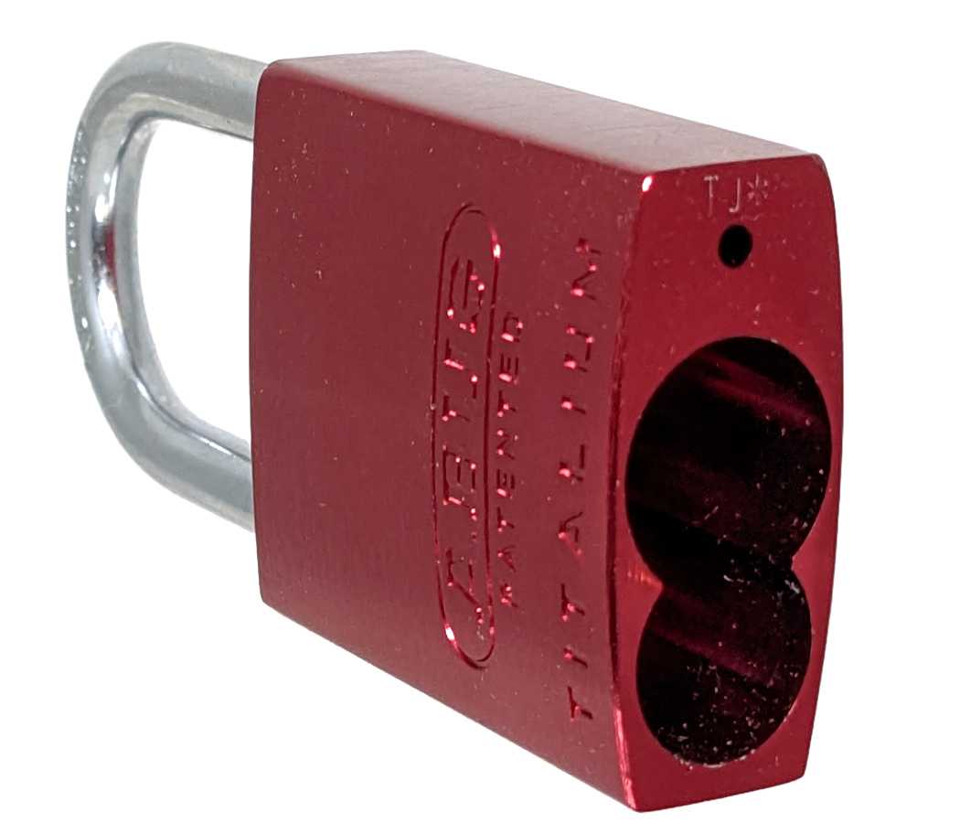 Lockitt Security Products: ABUS 83AL/40 Complete Lock No Cylinder - Red