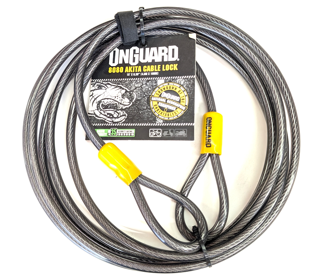 Lockitt Security Products: Onguard 8080 Akita 15FT Steel Cable